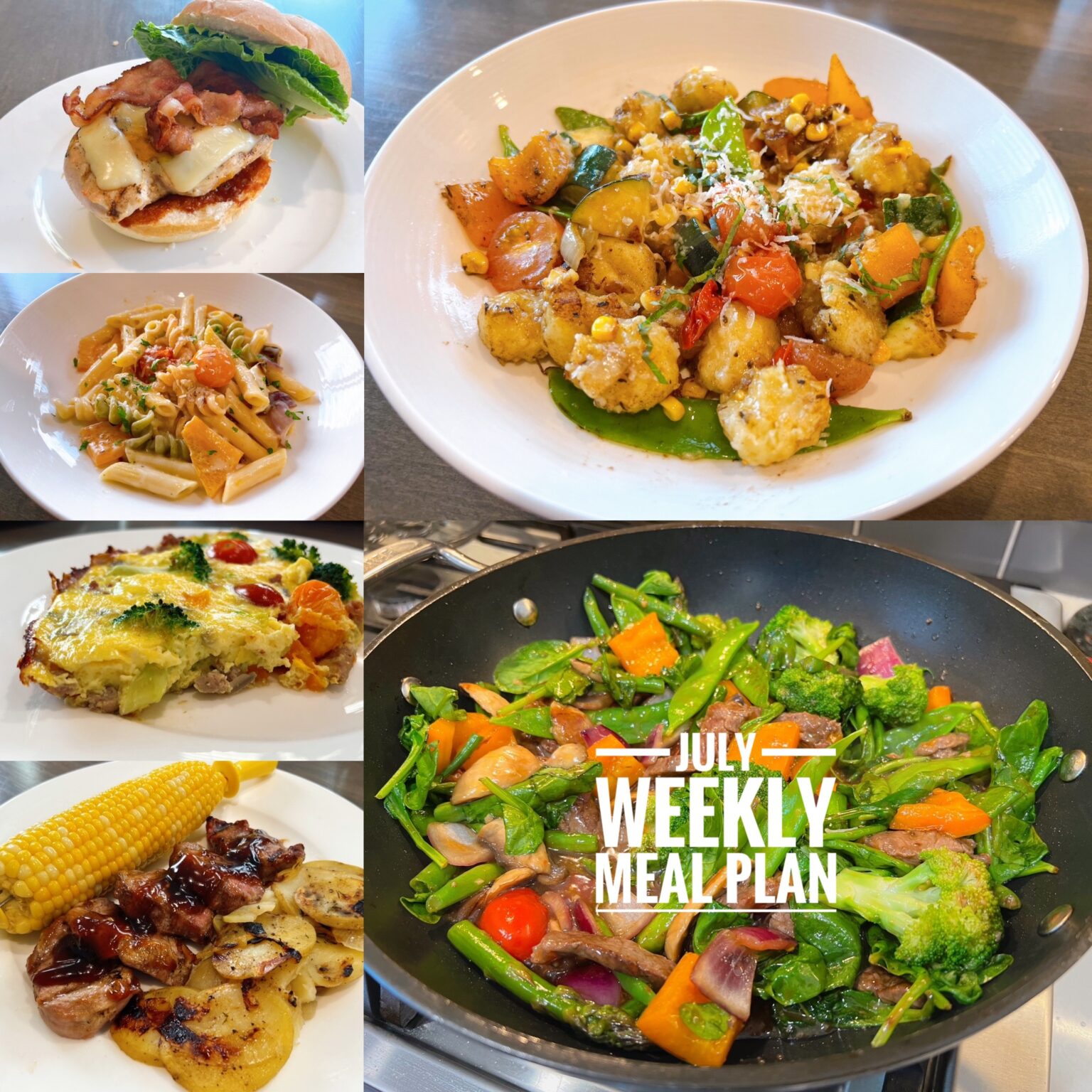 July: Meal Plan On a Budget – Honeybears & Sydneybeans