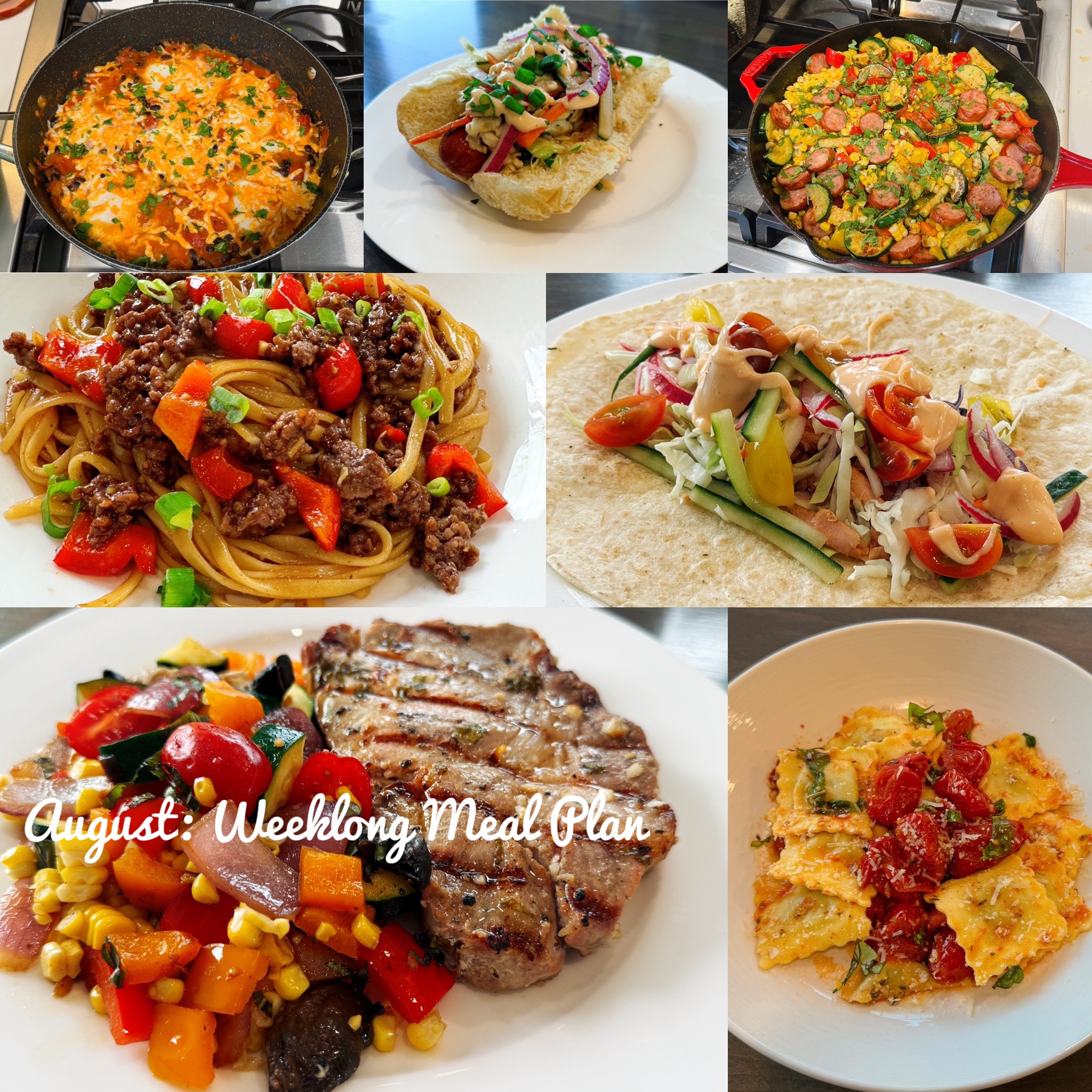 August: Weekly Meal Plan on a Budget – Honeybears & Sydneybeans